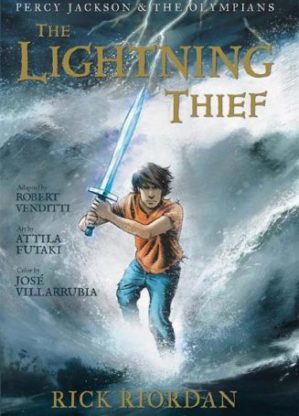 Rick Riordan Hardcover Illustrated Fiction Books The Lightning Thief ...